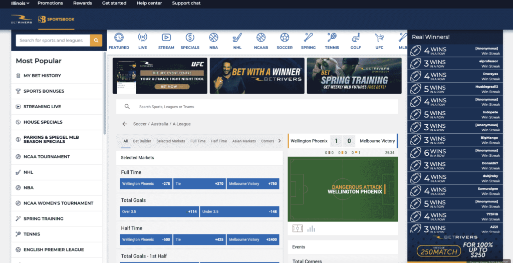 BetRivers Online Sportsbook Review Exclusive Bonus Codes